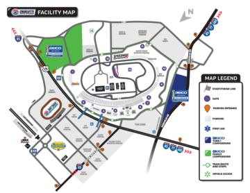 Facility Maps | Events | Charlotte Motor Speedway
