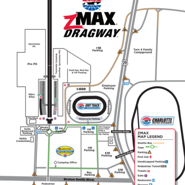 Facility Maps | Events | Charlotte Motor Speedway