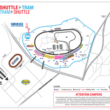 Facility Maps | Events | Charlotte Motor Speedway